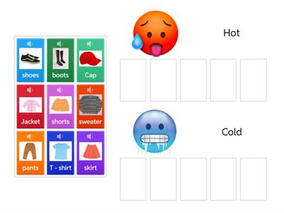 Happy sad hungry thirsty hot cold - Teaching resources