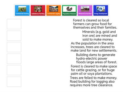 Deforestation - Teaching resources