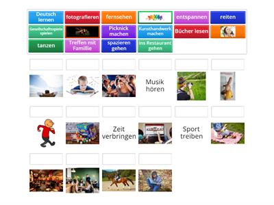 Hobbys und freizeit a1 - Unterrichtsmaterialien