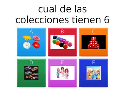 Contar colecciones - Recursos didácticos
