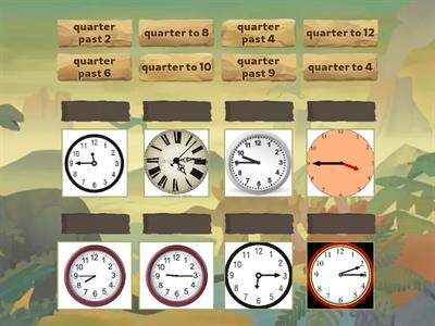 Quarter to - Учебные ресурсы