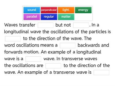 Longitudinal and transverse waves - Teaching resources