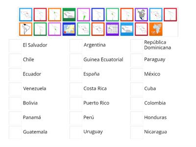 Países - Recursos didácticos