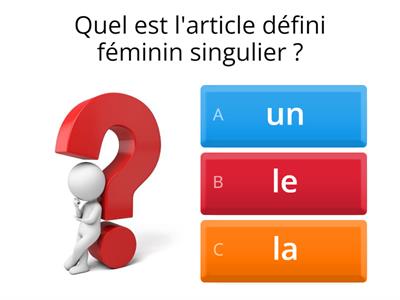 Les articles définis et indefinis - Ressources pédagogiques