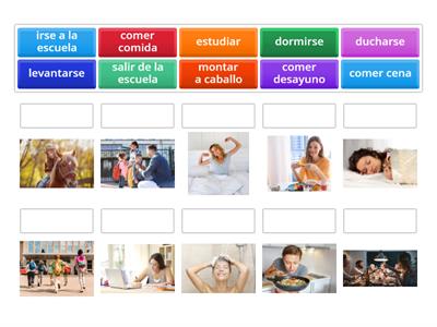 Rutina diaria espanol - Recursos didácticos