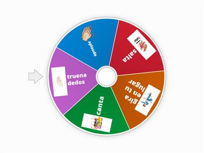 Ruleta pausa activa divertida - Recursos didácticos