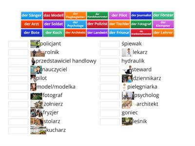 Berufe - Teaching resources