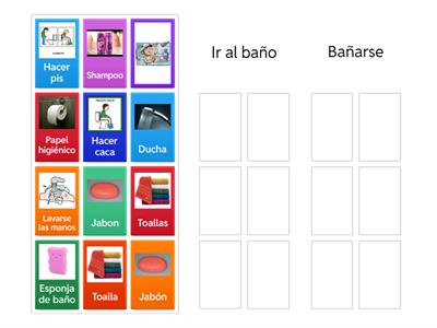 Juegos de higiene personal - Recursos didácticos