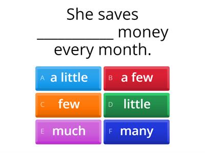 Few little - Teaching resources