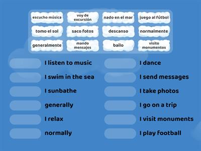 Actividades de vacaciones - Teaching resources