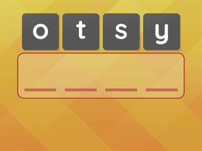 Toys anagram - Teaching resources