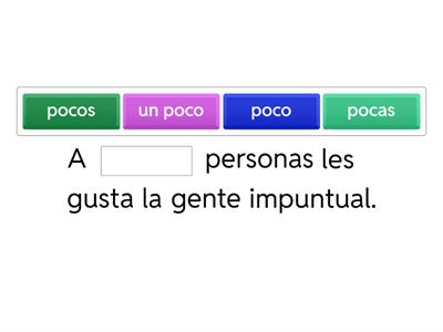 Mucho poco - Учебные ресурсы