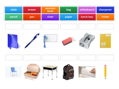 Japanese Classroom objects - Teaching resources