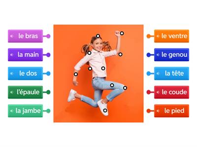 Fle les parties du corps - Ressources pédagogiques