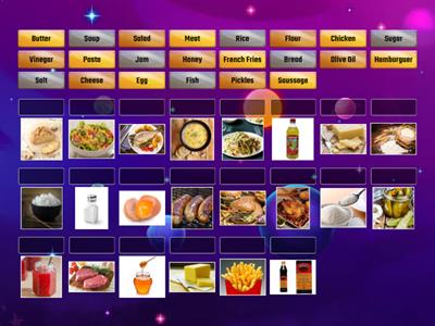 Pizza ingredients - Recursos didácticos