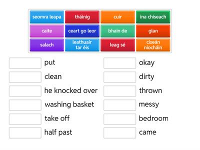 Bua na cainte - Teaching resources