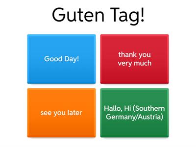 Begrüßung verabschiedung - Unterrichtsmaterialien