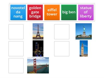 Famous landmarks - Teaching resources