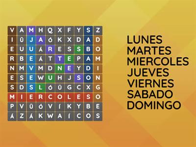 Dias de la semana y meses - Teaching resources