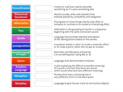 Language features - Teaching resources