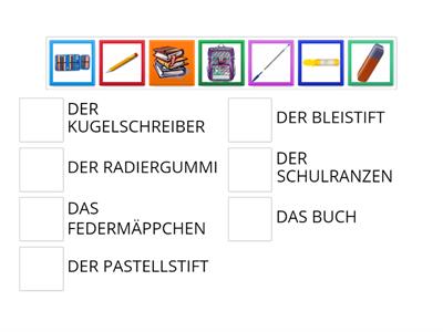 Schulsachen - Teaching resources
