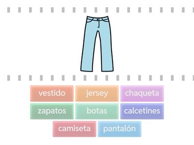 Español La ropa - Recursos didácticos