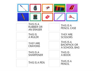 School Supplies - Recursos didácticos