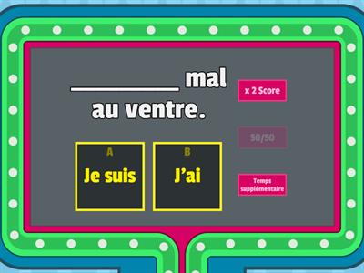 Expressions avec avoir être - Ressources pédagogiques