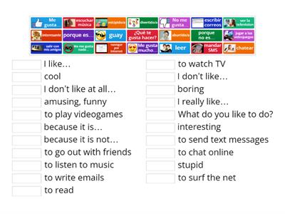 Que te gusta hacer - Teaching resources