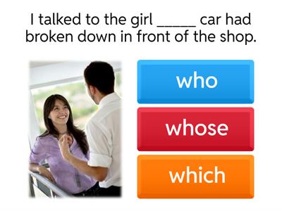 Pronouns Relative who which where - Teaching resources