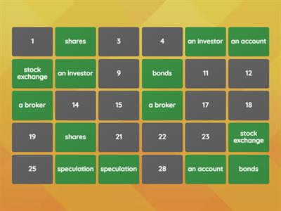 Stock market - Teaching resources