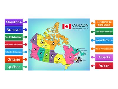 Provinces et capitales - Ressources pédagogiques