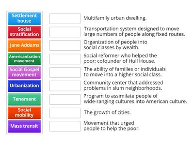 Urbanization - Teaching resources