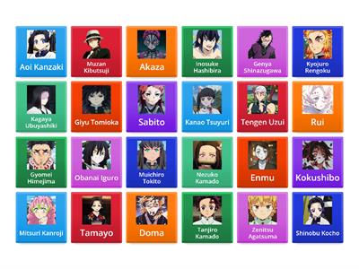 Demon slayer - Teaching resources