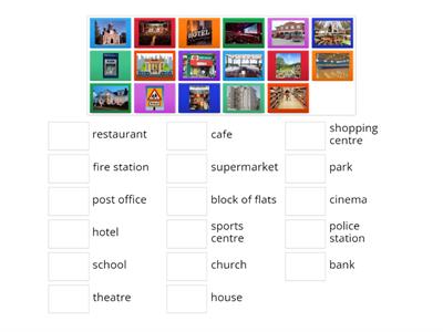 Around town - Teaching resources