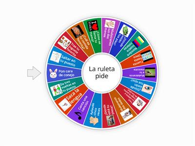 Sílabas ruleta - Recursos didácticos