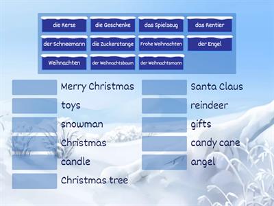 Weihnachten - Teaching resources