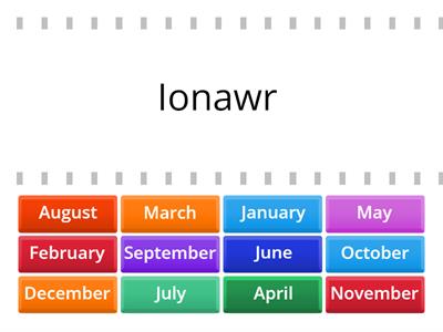 Misoedd y flwyddyn - Teaching resources