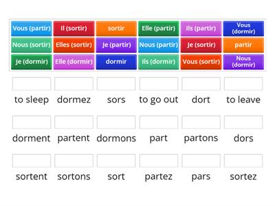 Dormir - Teaching resources