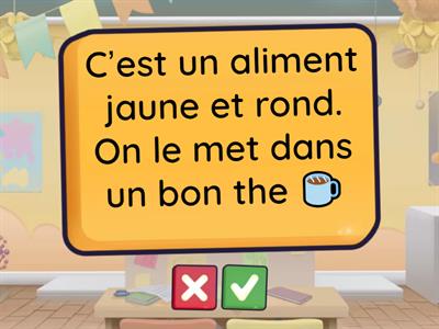 Aliments - Teaching resources