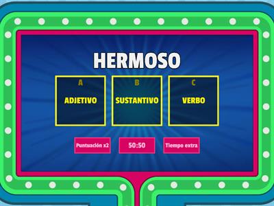 Adjetivo verbo y sustantivo - Recursos didácticos