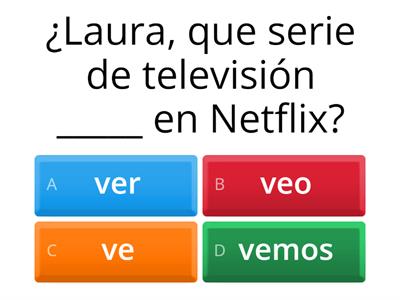 Verbos Irregulares presente - Recursos didácticos