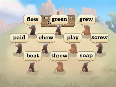 Ew and ue words - Teaching resources