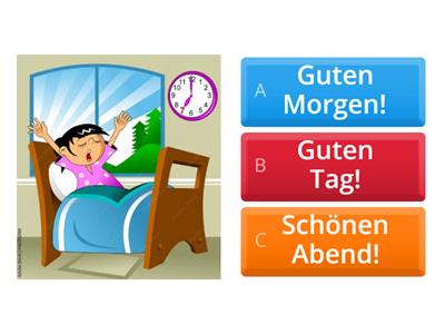 Begrüßung und verabschiedung - Teaching resources