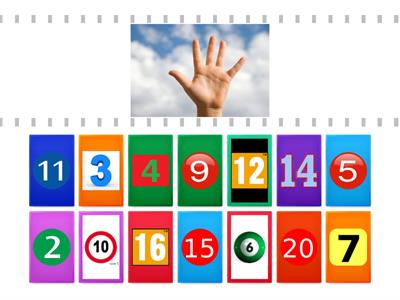 Contar números - Recursos didácticos