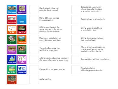 Ecology quiz - Teaching resources