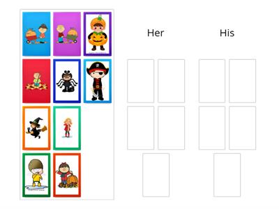 Pronouns His her - Teaching resources