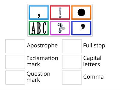 Punctuation mark - Teaching resources