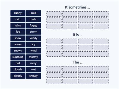 Verbs Adjectives Nouns - Teaching resources