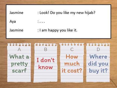 Asking and giving for opinions - Teaching resources